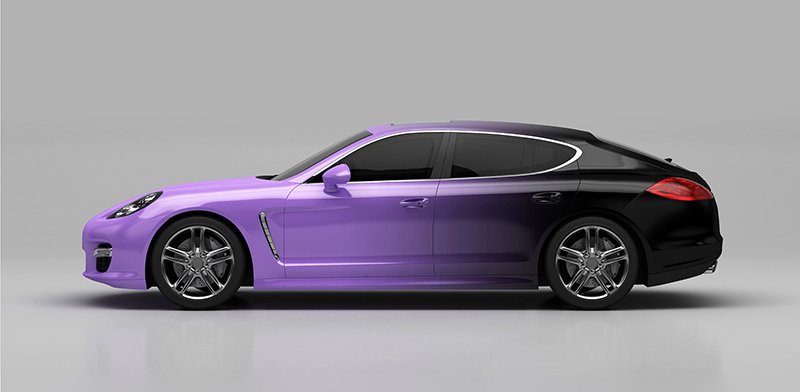 Gradient Vinyl Wrap - Sino Car Sticker